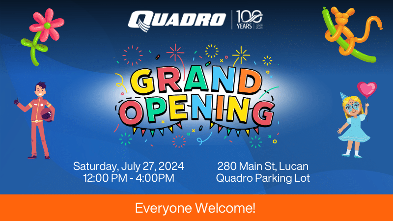 Lucan Grand Opening and 100th Year Celebration! - Quadro